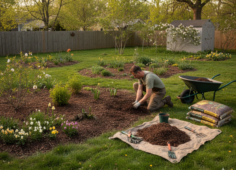 Spring Mulching: Best Practices for Lincoln Landscapes - Priority Lawn ...